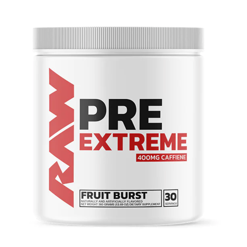 RAW NUTRITION - EXTREME PRE Workout - FRUIT BURST | Yakima Fit Foods